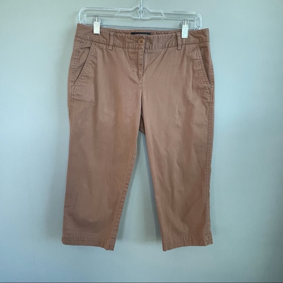 Talbots | Pants & Jumpsuits | Talbots Signature Brown Capri Pants 4p ...